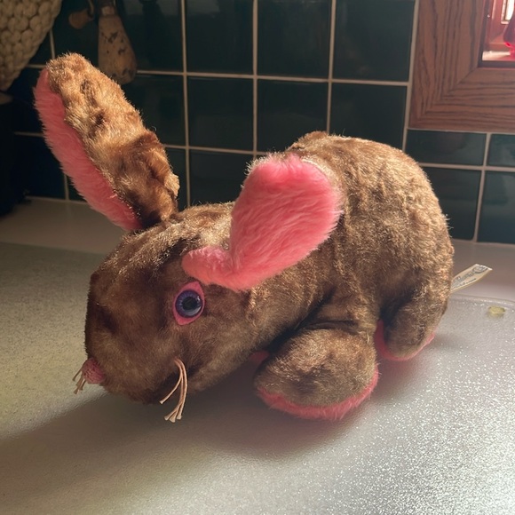 Accents | Rare Brown Vintage Bunny Kuddles Knickerbocker Rabbit Stuffed ...